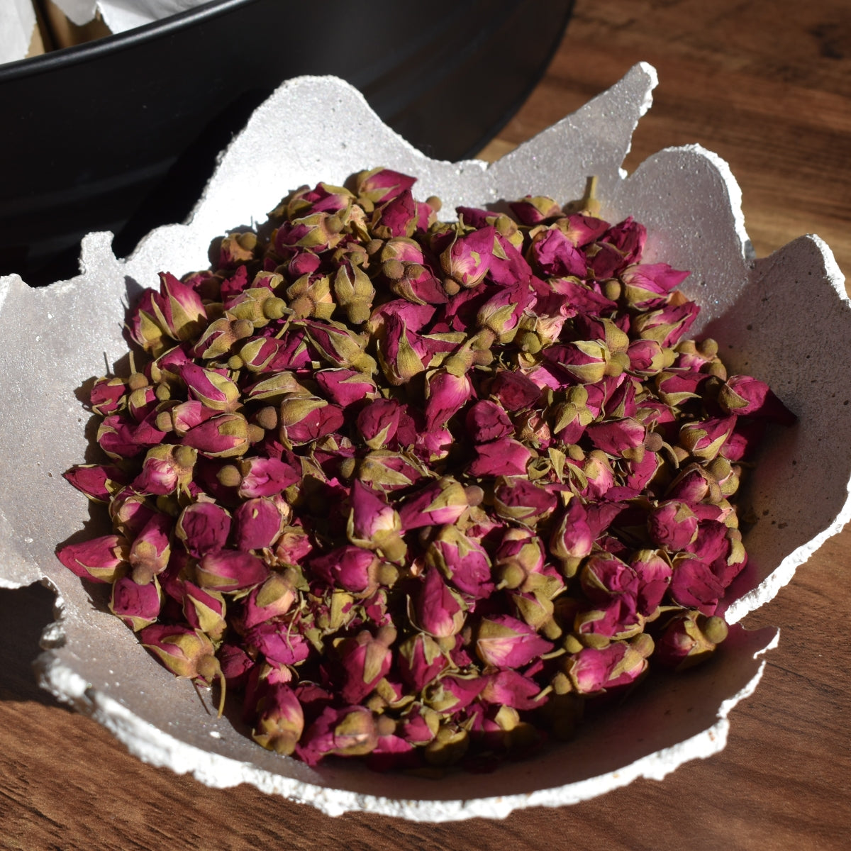 Small Dried Red Rose Buds | Toi Toi Botanicals